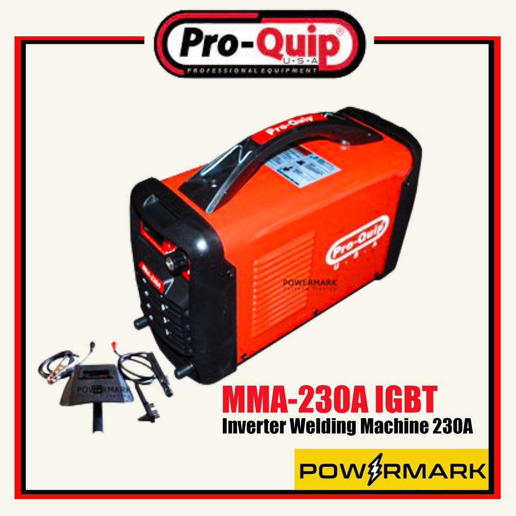 Pro Quip MMA-230A IGBT Inverter Welding Machine 230A | Shopee Philippines