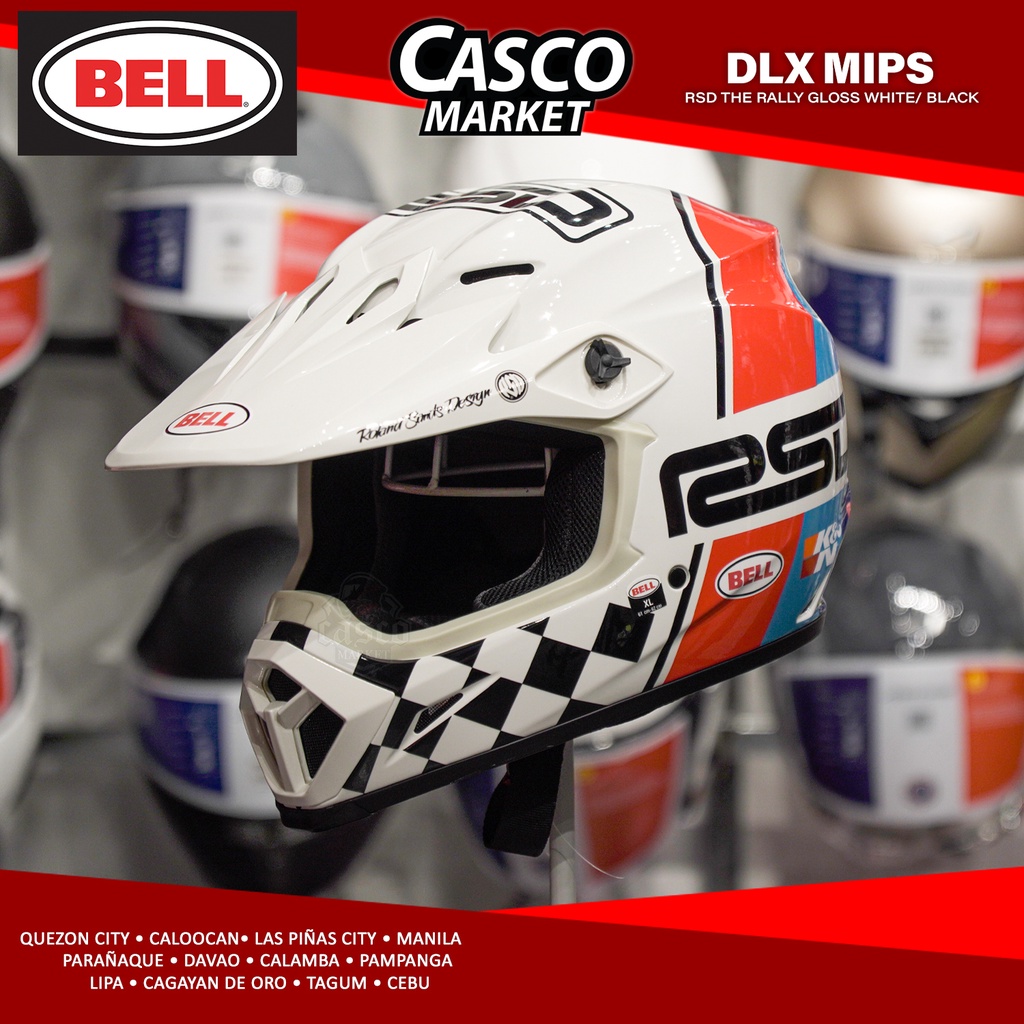 BELL MX9 RSD THE RALLY MIPS MOTOCROSS MOTORCYCLE RACING HELMET GLOSS ...
