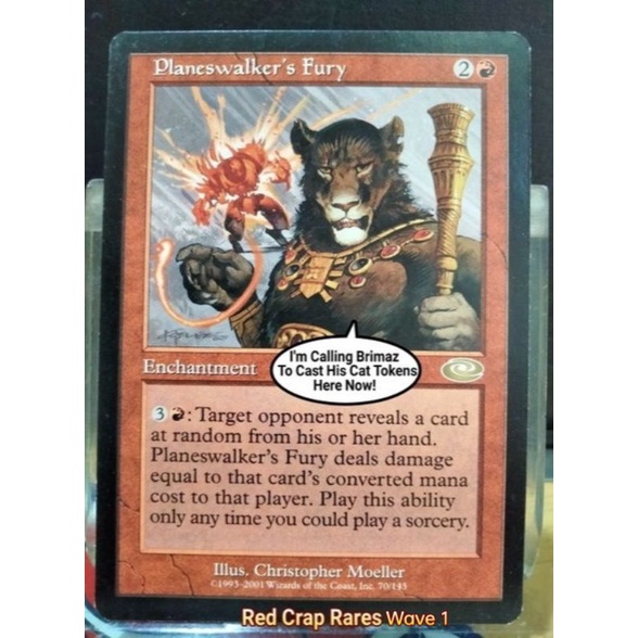 Magic: The Gathering(MTG) Card Red Crap Rares Mix Sets Wave 1 | Shopee ...