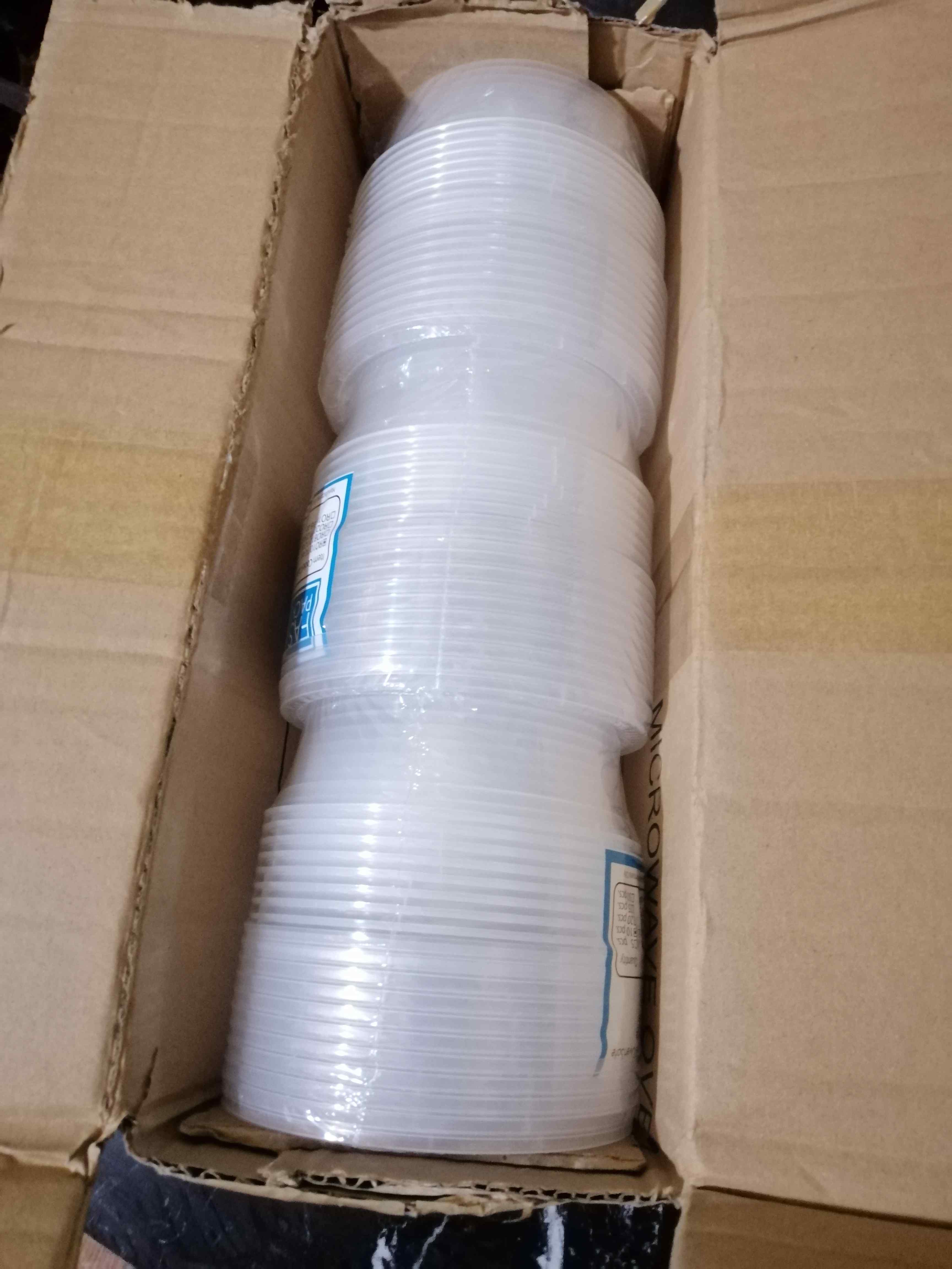 Fas Pack Microwavable Container RE500/RE750/RE750TW/RE1000(10pcs/pack ...