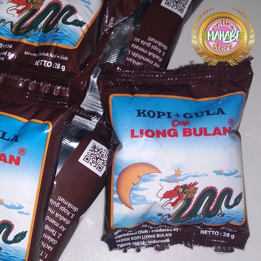 Liong Moon Coffee plus 25gram Legendaris Coffee Sachets | Shopee ...
