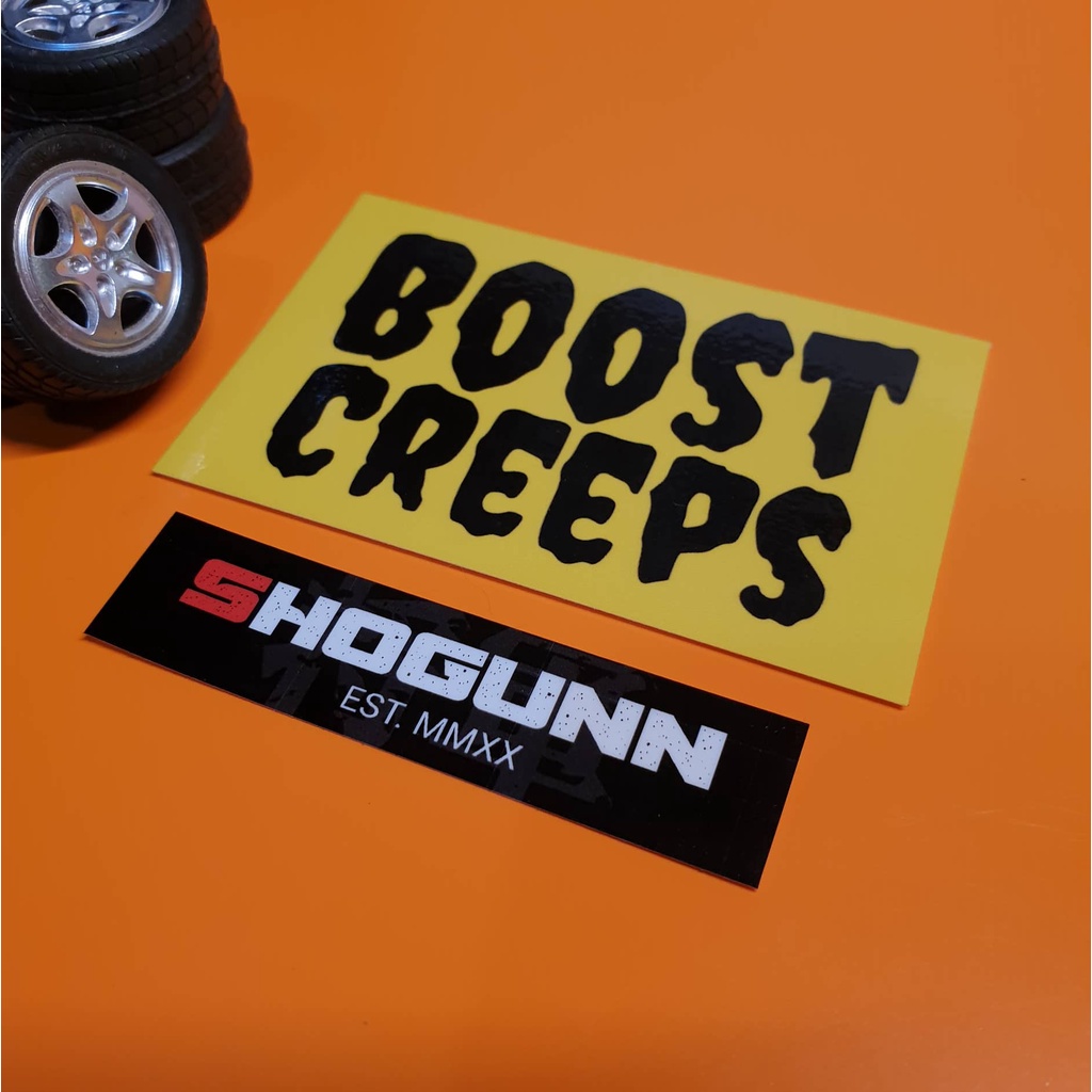DONUT Media BOOST CREEPS Laminated Vinyl Sticker | Shopee Philippines