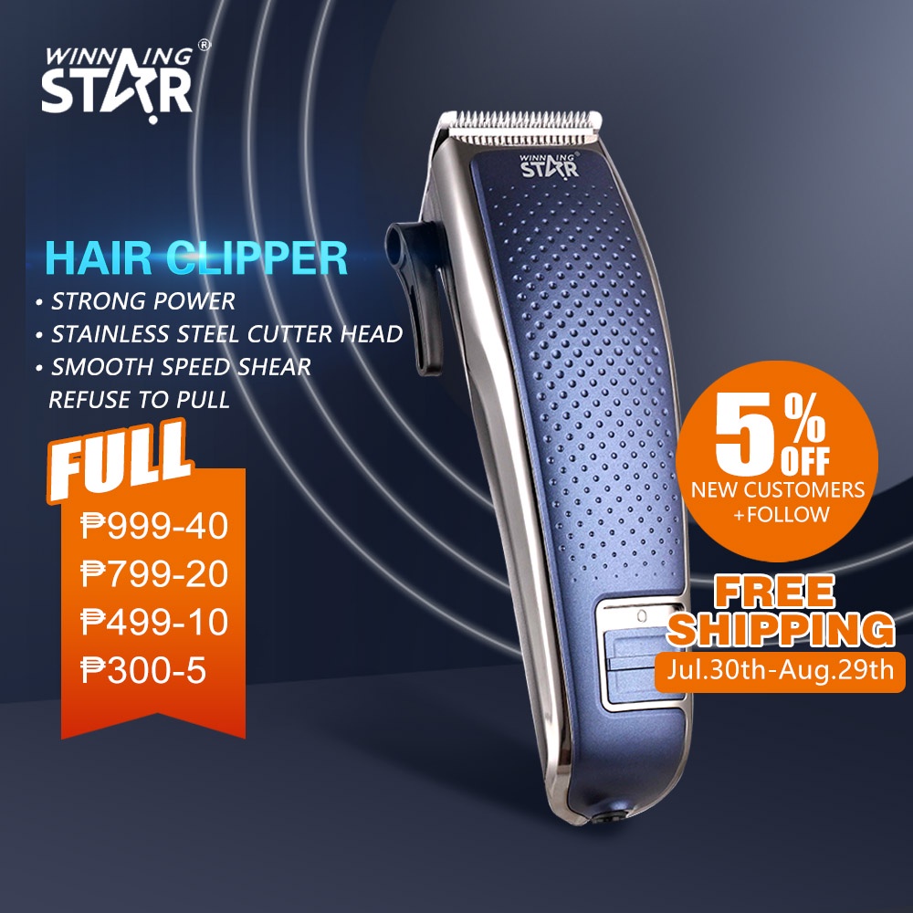 Winning Star Complete Hair Clippers and Beard Clipping Includes Clipper ...