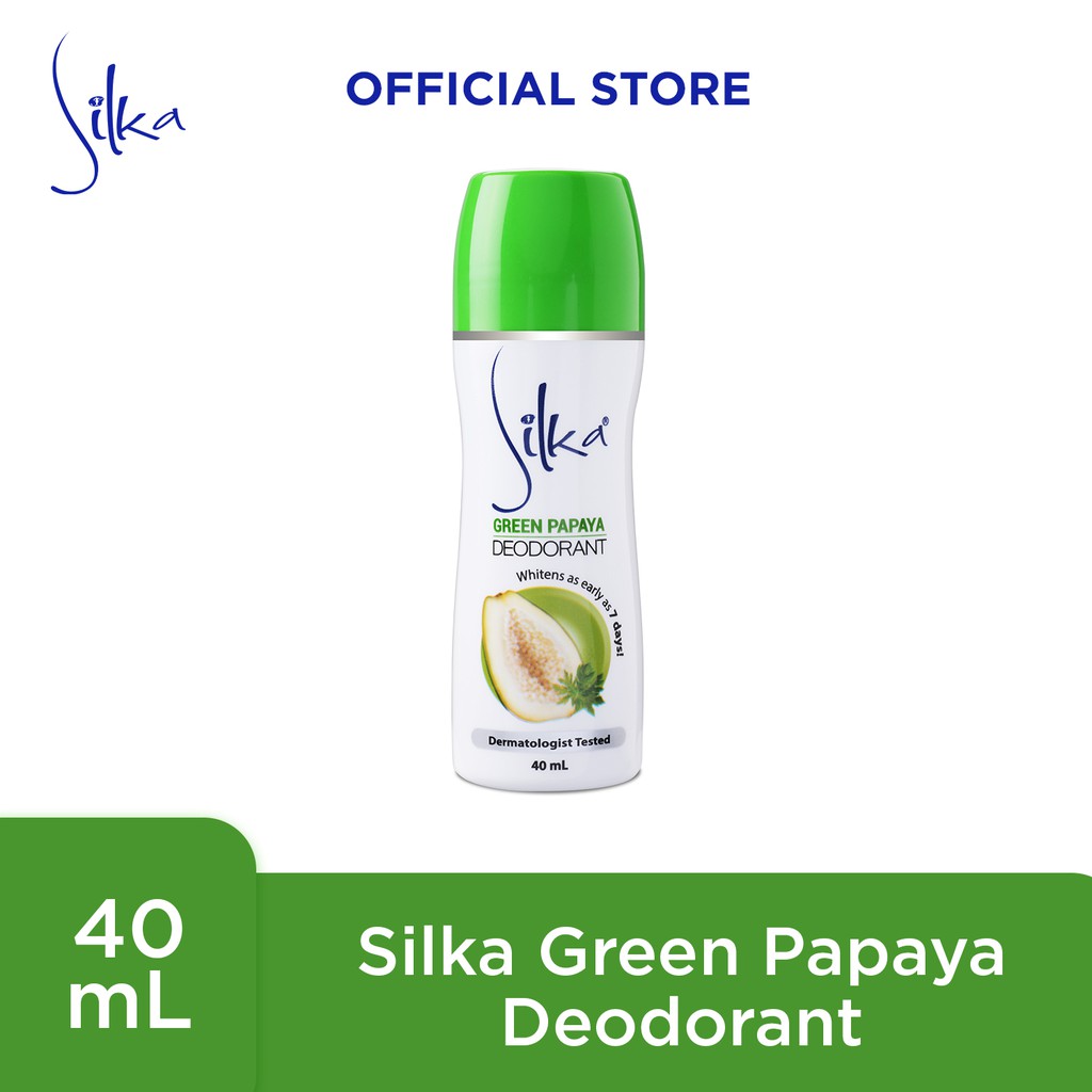 Silka Green Papaya Deo 40ml | Shopee Philippines