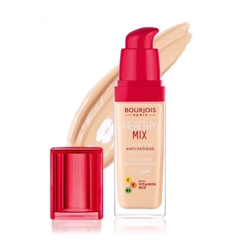 (Authentic) Mix Bourjois Wonderful Paris Healthy New Skin Light ...