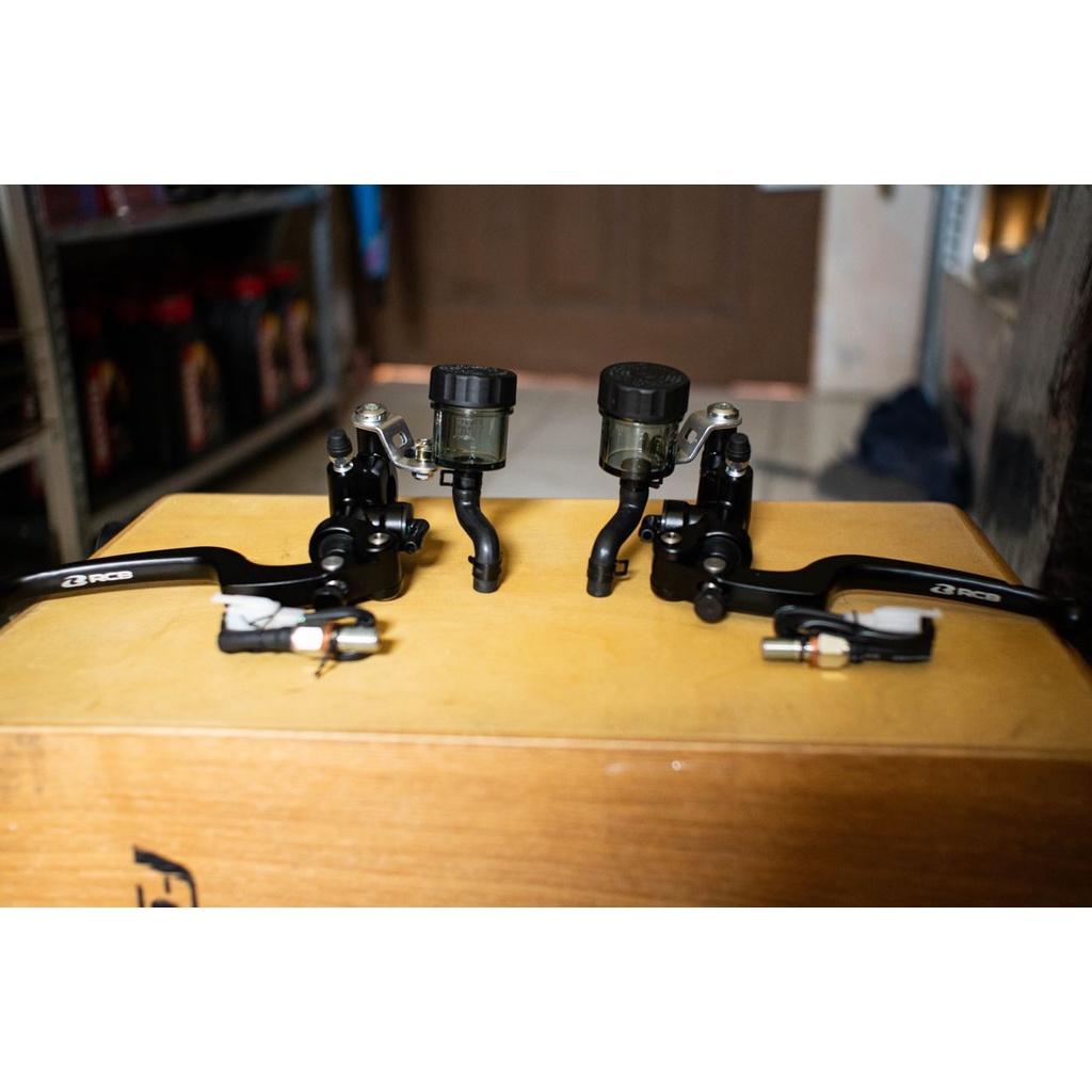 Rcb S2 forged left & right hand master brake pump lever (Set- UNIVERSAL ...