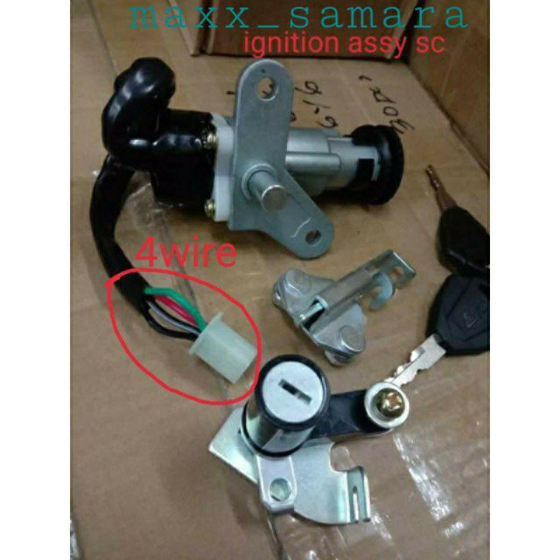 rusi sc125 gala ignition switch assy | Shopee Philippines