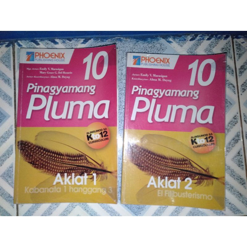 Pinagyamang Pluma 10 Aklat 1 at Aklat 2 | Shopee Philippines