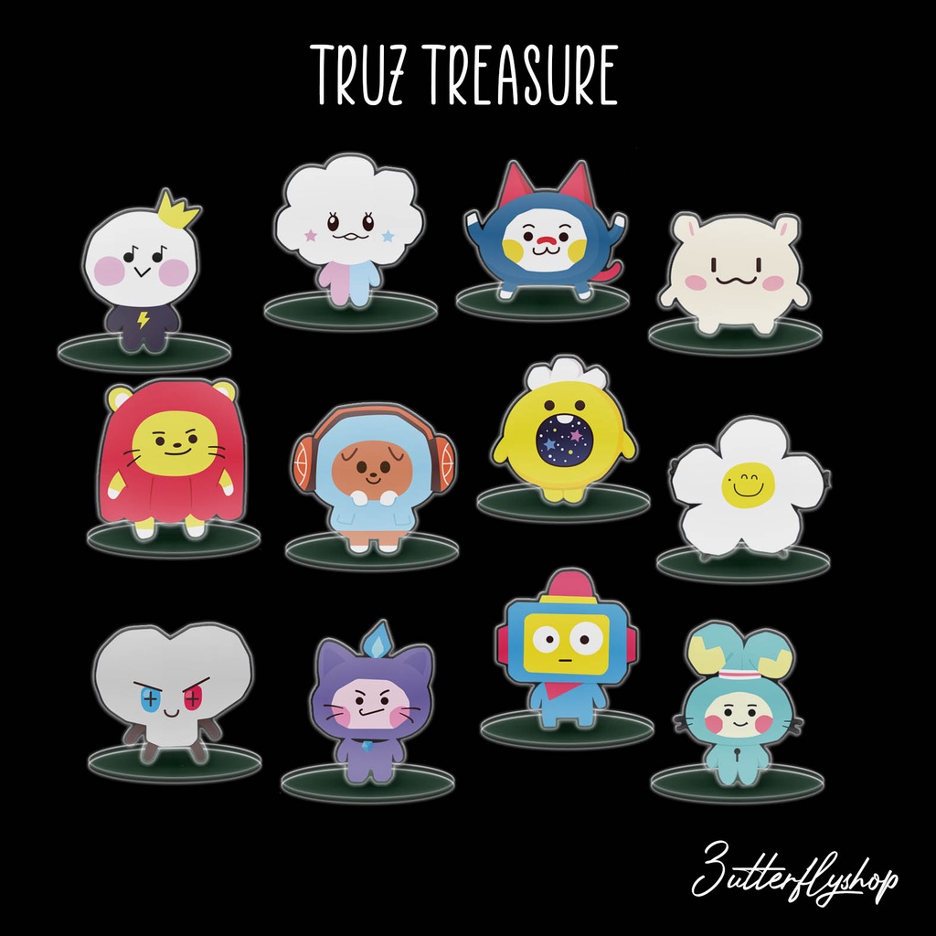 [STANDEE] Treasure truz chilly romy lawoo matetsu som ruru yochi bonbon hikun yedee woopy podong ...