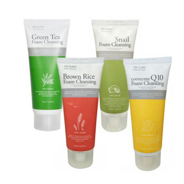 3W CLINIC 3W Foam Cleansing 100ml | Shopee Philippines