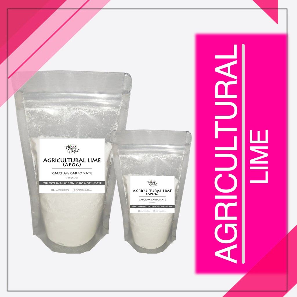 Agricultural Lime / Apog (Calcium Carbonate) | Shopee Philippines