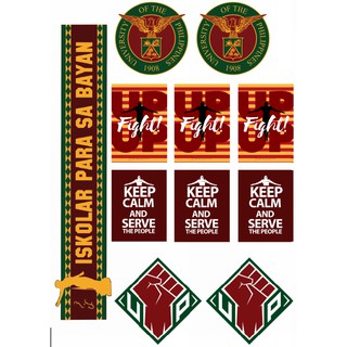 UP DILIMAN 16 PIECES STICKER PACKAGE, University of the Philippines ...