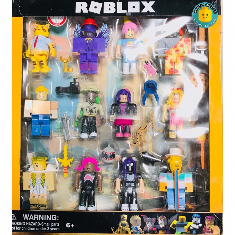 12 in 1 ROBLOX TOY FIGURES With 12 Characters Included (Set C) | Shopee ...