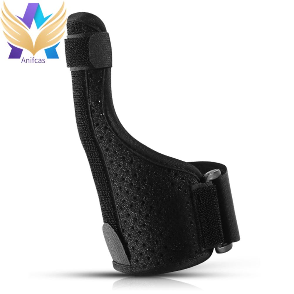 Sports Wrist Thumbs Hand Support Adjustable Compression Finger Holder ...