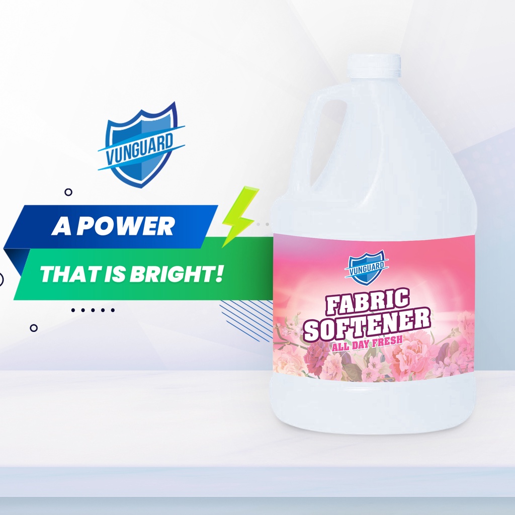 VUNGUARD FABRIC SOFTENER - FABCON 1 GALLON | Shopee Philippines