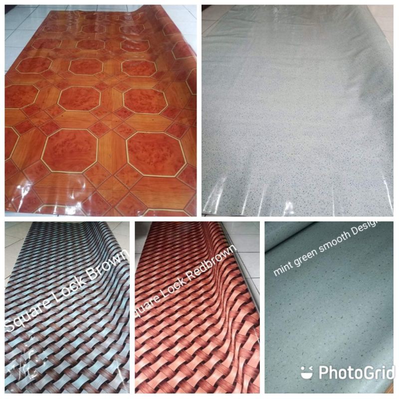 Rubberized linoleum, makapal, matibay | Shopee Philippines