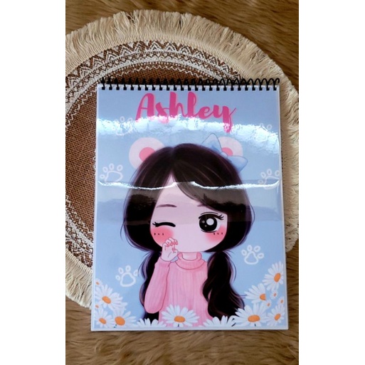 personalized sketch pad, fully customizable, a4 or a5 size | Shopee ...