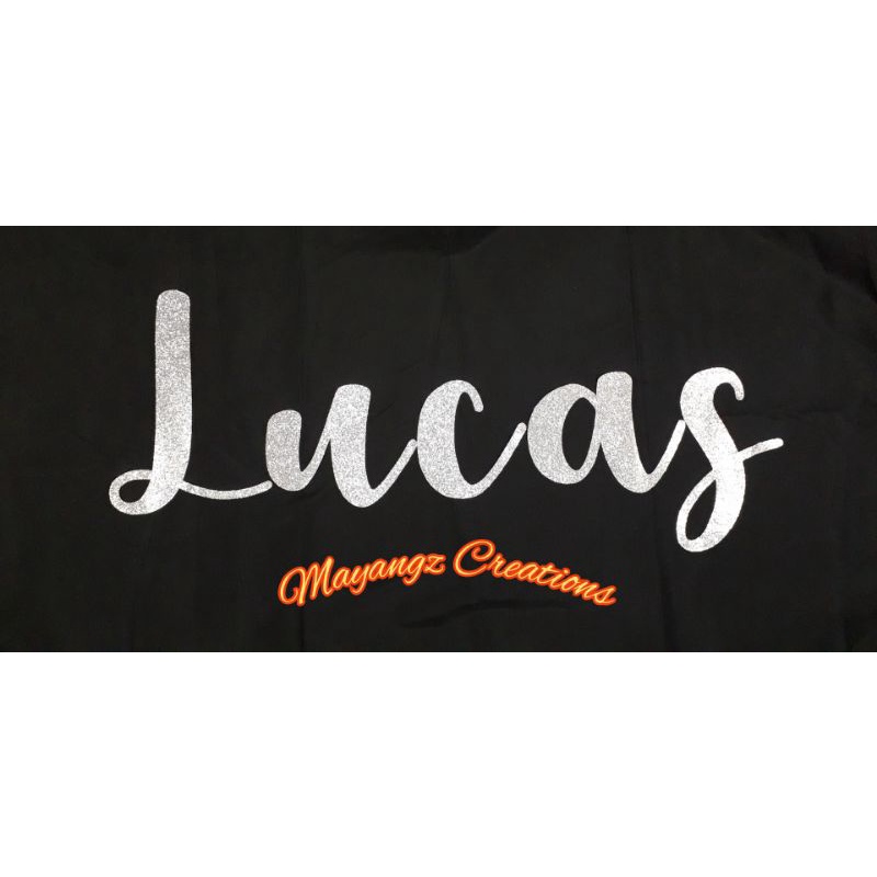 SILVER Glittered Letter Name Backdrop | Shopee Philippines