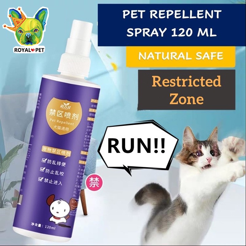 Pet Restricted Area Spray Induction Spray Repellent Training Dog Cat ...