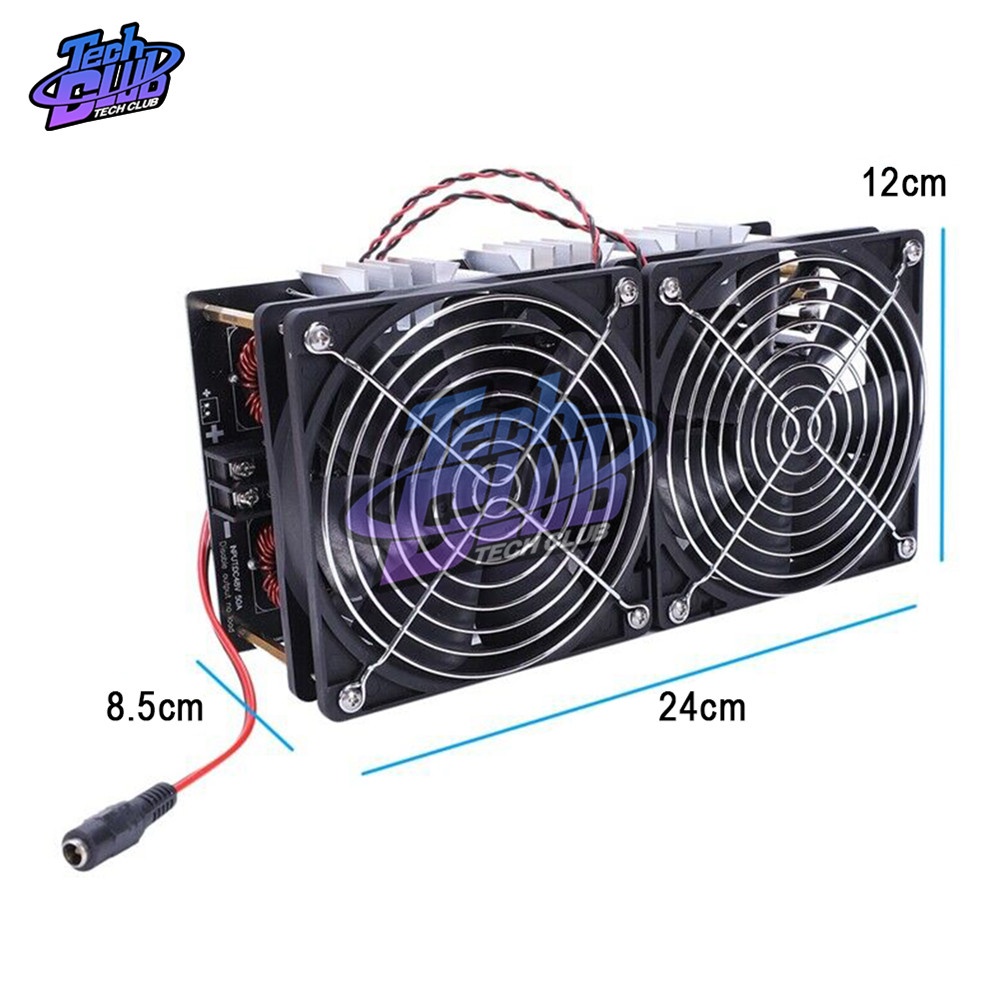 1800W 2500W ZVS Induction Heater Induction Heating Machine PCB Board Flyback Driver Heater ...