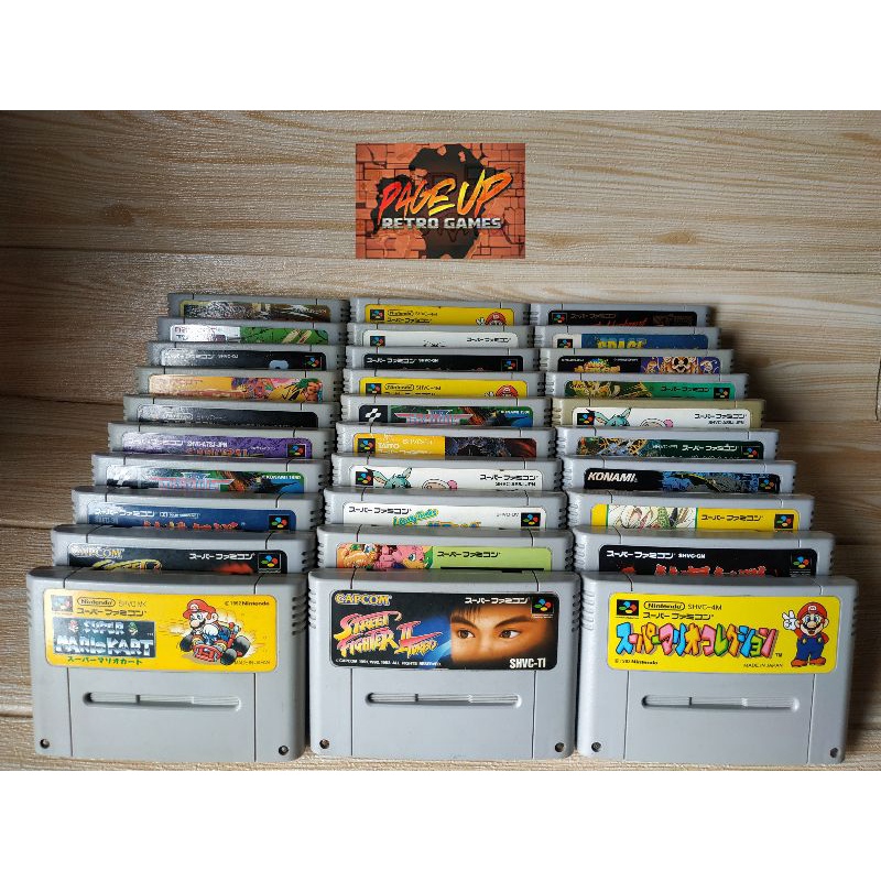 Super Famicom Game Carts Original Japan. | Shopee Philippines