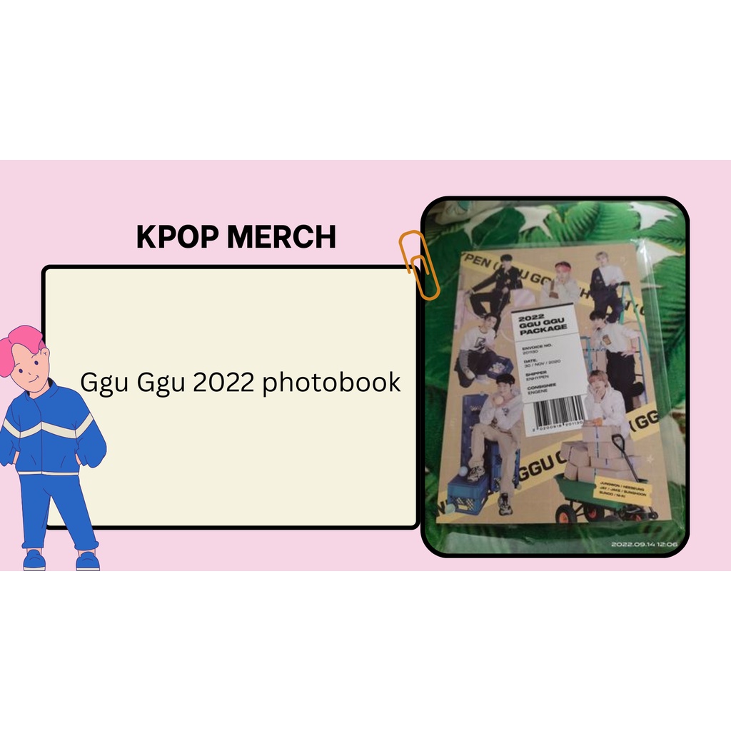 Enhypen ggu ggu photobook | Shopee Philippines