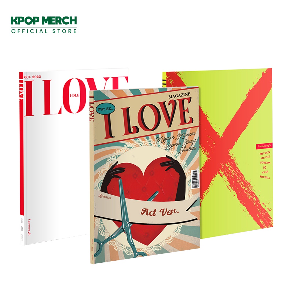 (G)I-DLE - 5th Mini Album I Love Photobook version | Shopee Philippines