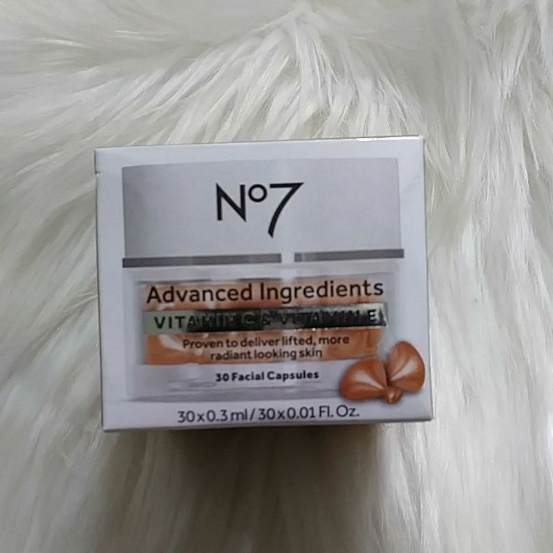N07 Advanced Ingredients Vitamin C & Vitamin E 30 Facial Capsules ...