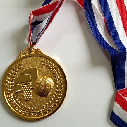 Sports Medals Basketball Gold 6.5cm Alloy, Zinc ( Set of 20 PIECES ...