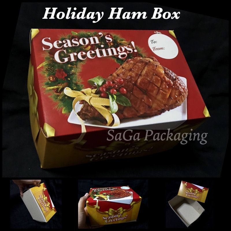 1 pc Holiday Ham Packaging | Shopee Philippines