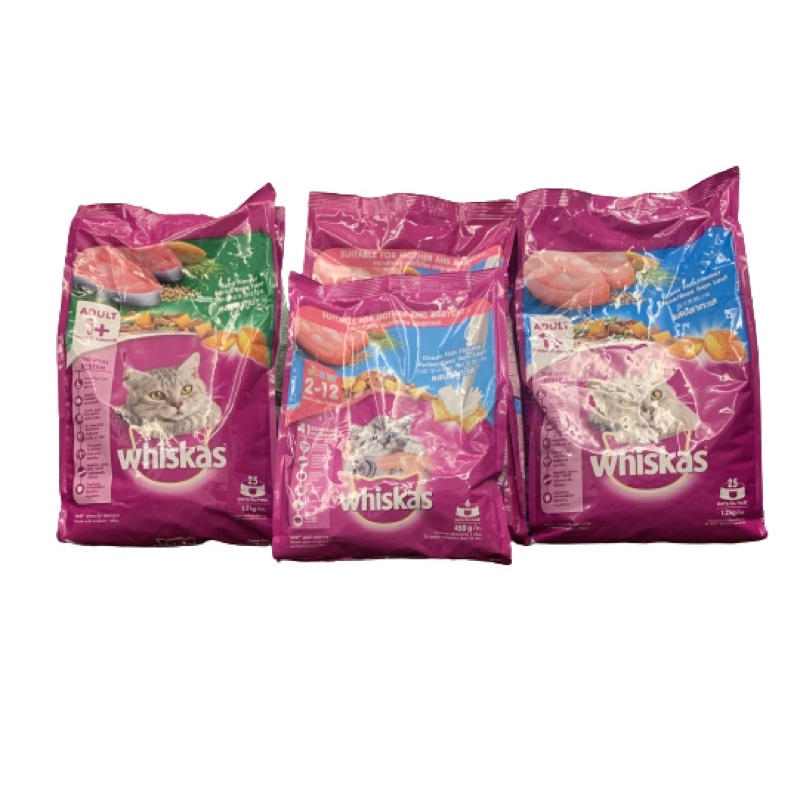 WHISKAS Dry Cat Food in Original Packaging | Shopee Philippines