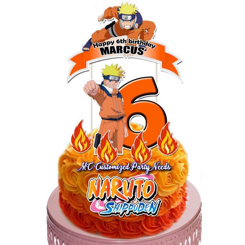 NARUTO theme Cake topper | Shopee Philippines