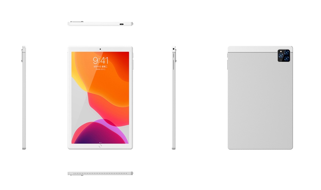 11 Inches Tablet 8GB + 128GB Dual Sim Android Learning Tablet X20 ...