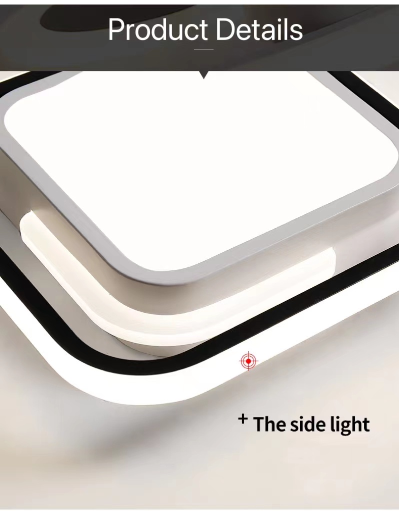 Tri Color Ceiling Light Corridor Light Dimming Light Led Ceiling Lamp ...