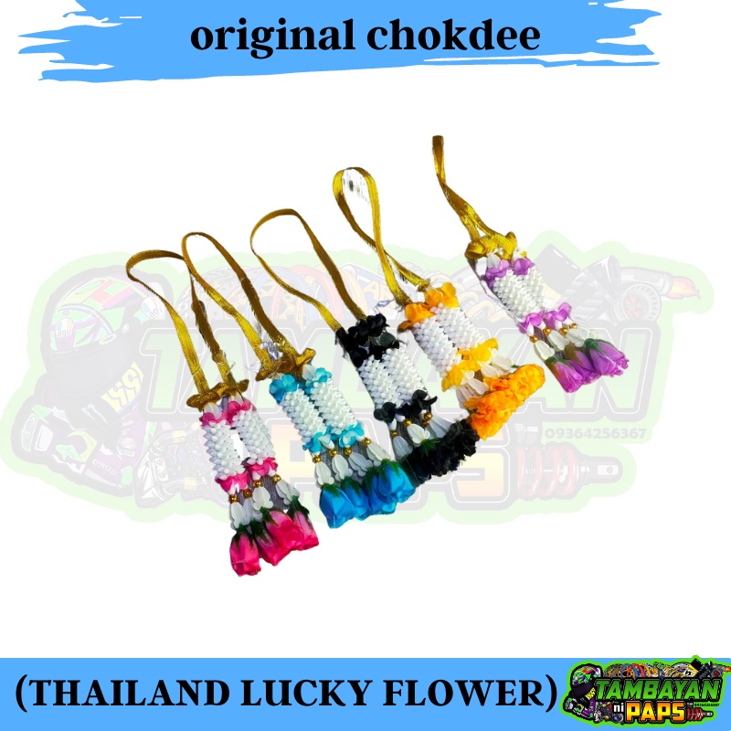 ORIGINAL CHOKDEE KEY CHAIN (THAILAND LUCKY FLOWER) MRS MABENTA | Shopee ...