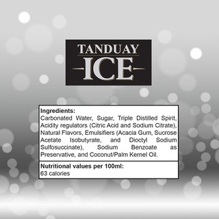 Tanduay Ice Regular 330ml Bottle | Shopee Philippines