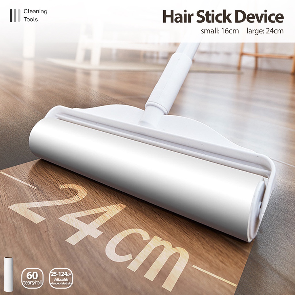 Extra large lengthened sticky roller hair removal artifact can peel the ...