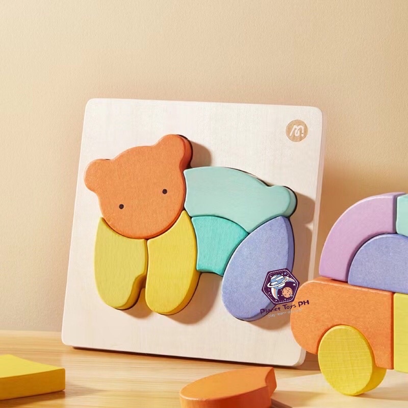 Mideer Wooden Block Puzzle Board | Shopee Philippines