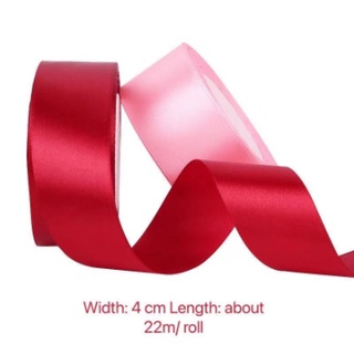 25Yards/Roll 4cm ribbon, satin ribbon, decorative ribbon, gift ...