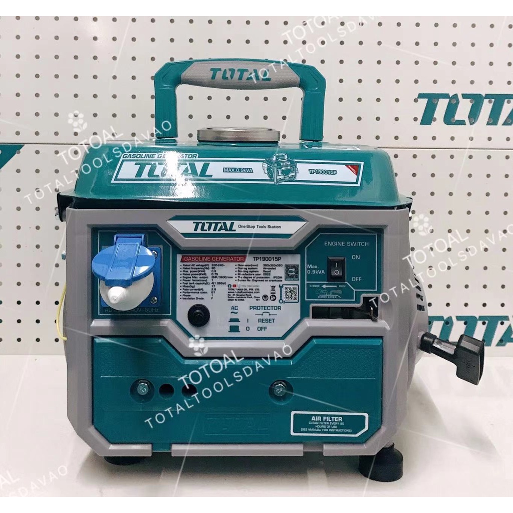 TOTAL GASOLINE GENERATOR 4L TP190015P | Shopee Philippines