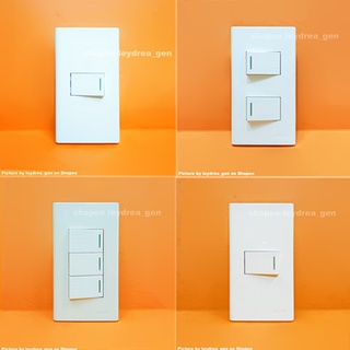 [ROYU WIDE SERIES SWITCHES] 1 2 3 gang 1 way, 1 gang 3 way | Shopee ...