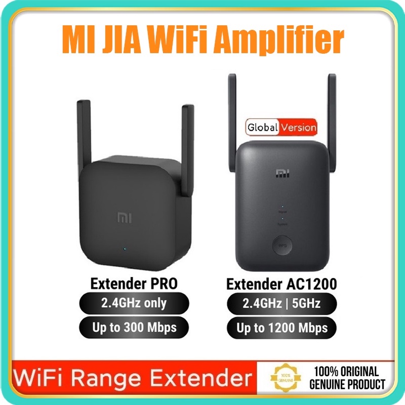 Xiaomi WiFi Repeater Pro Range Extender Network Router Extender AC1200 ...