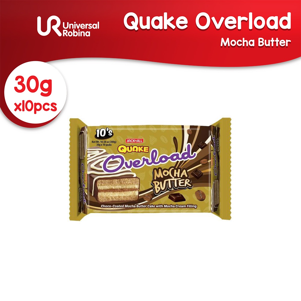 Quake Overload Mocha Butter (30g x 10) | Shopee Philippines