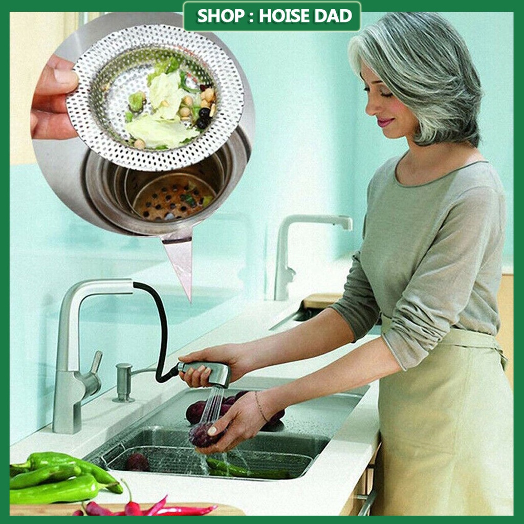 2 Piece Kitchen Sink Strainer Stainless Steel Mesh Sink Strainer ...
