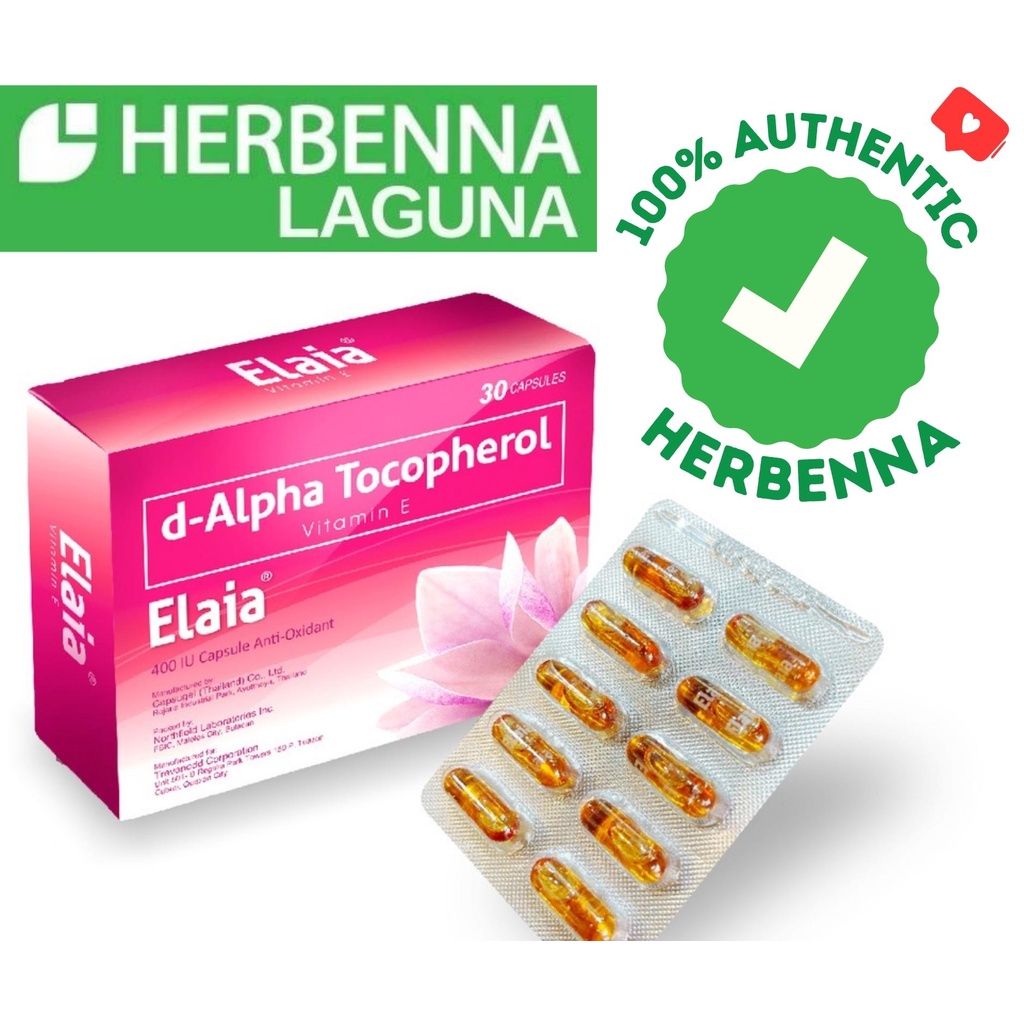 Elaia Vitamin E D-Alpha Tocopherol | Shopee Philippines Elaia Vitamin E D-Alpha Tocopherol | Shopee Philippines