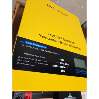 One Solar Toroidal Heavy Duty 3000w 6000w Hybrid Off-Grid Solar ...