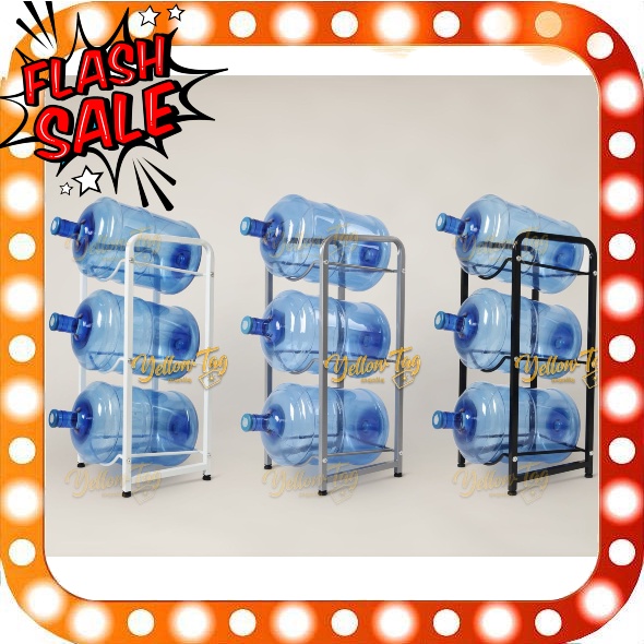 ⚡PH Water Gallon Rack Water Dispenser Stand Stand 3 Layers / 3 Tier ...