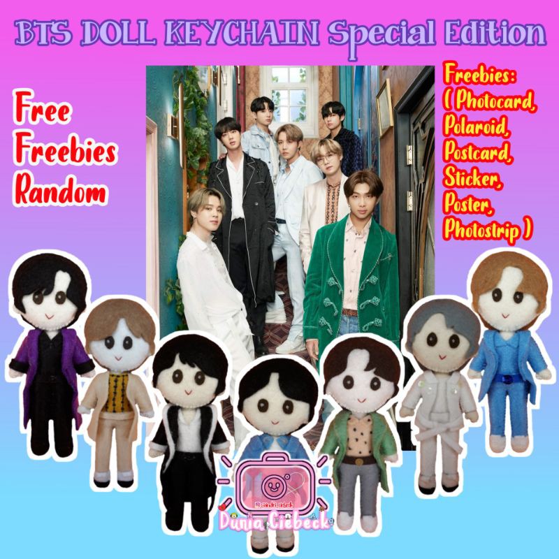 Doll Bts Special Edition Free Random Freebies Bts (1 Member 1 Stock ...