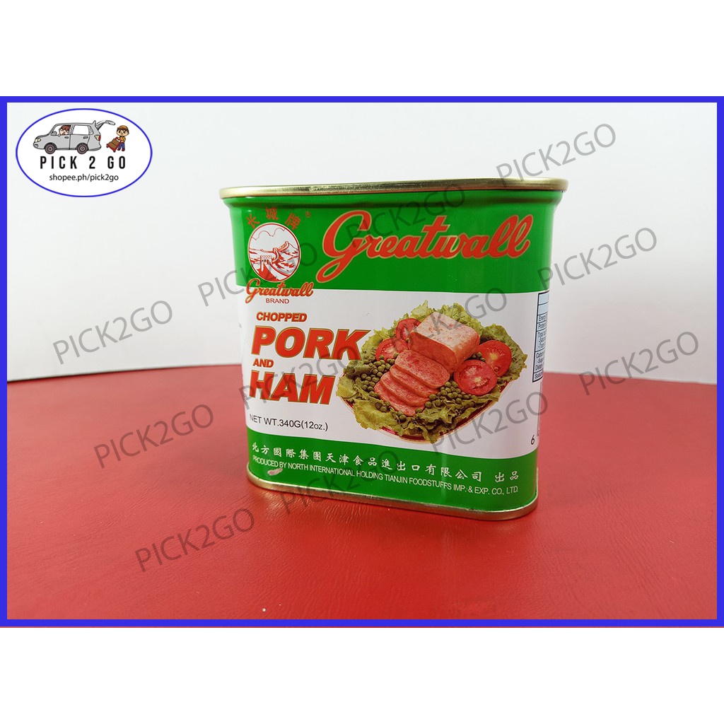 GREATWALL Chopped Pork & Ham 340g | Shopee Philippines