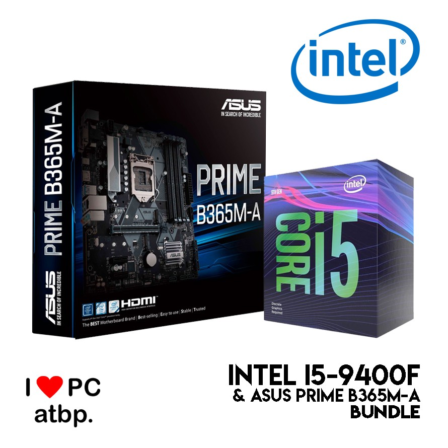 Intel i5-9400F and ASUS Prime B365M-A Bundle (9th Gen,LGA1151,DDR4,mATX) | Shopee Philippines
